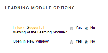 Blackboard – Creating Learning Modules – eLearning Support and Resources