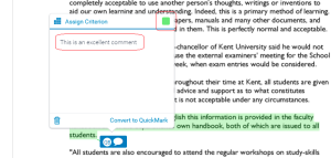 Feedback Studio: Marking and feedback within Turnitin – eLearning ...