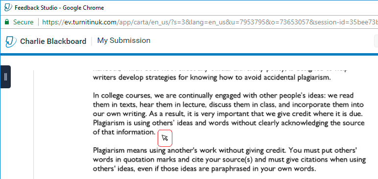 Feedback Studio: Marking and feedback within Turnitin – eLearning ...