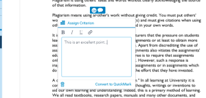 Feedback Studio: Marking and feedback within Turnitin – eLearning Support and Resources