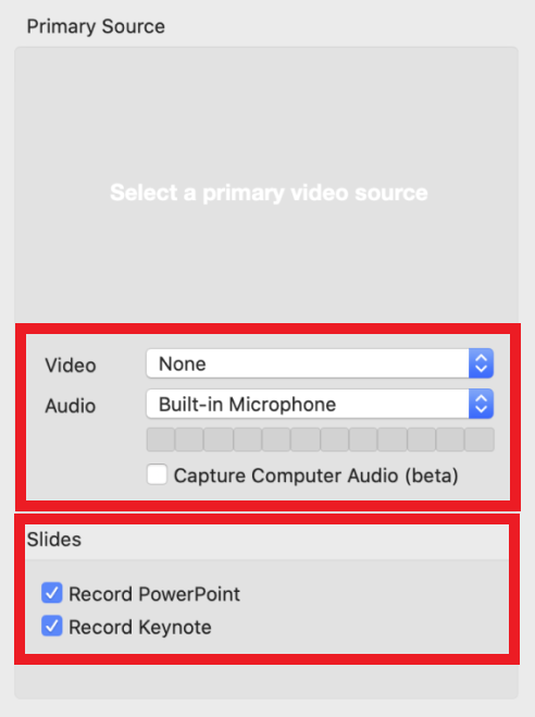 Panopto – How to create a Panopto recording: Apple Mac – eLearning ...