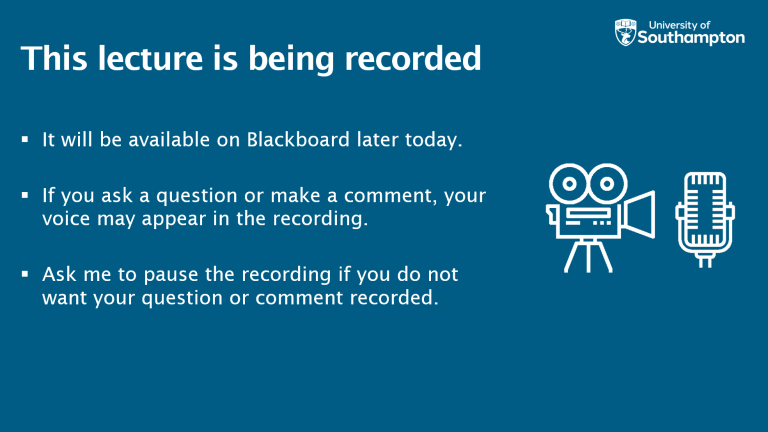 Lecture Capture Guidance – eLearning Support and Resources