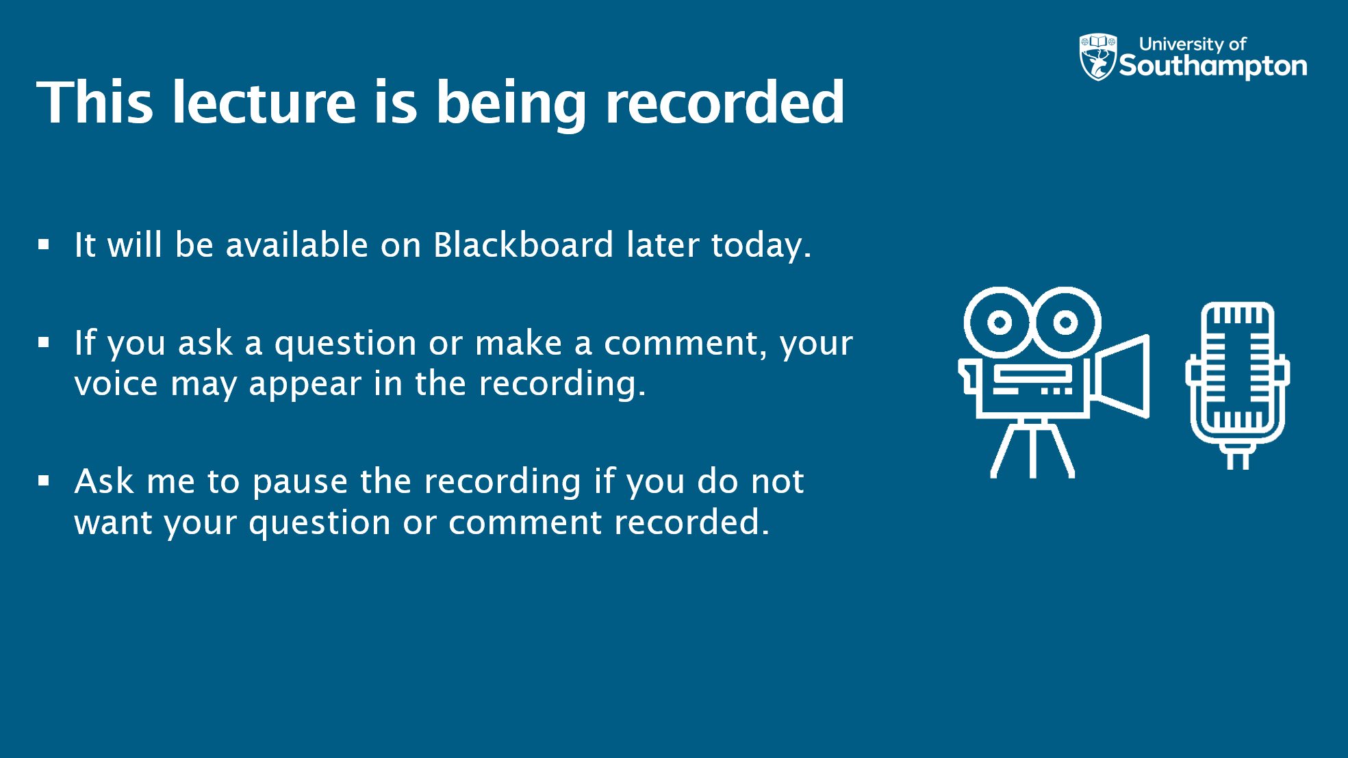 Lecture Capture Guidance – eLearning Support and Resources