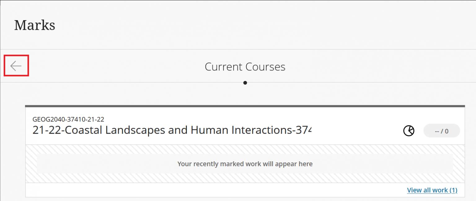Blackboard – Find my marks – eLearning Support and Resources