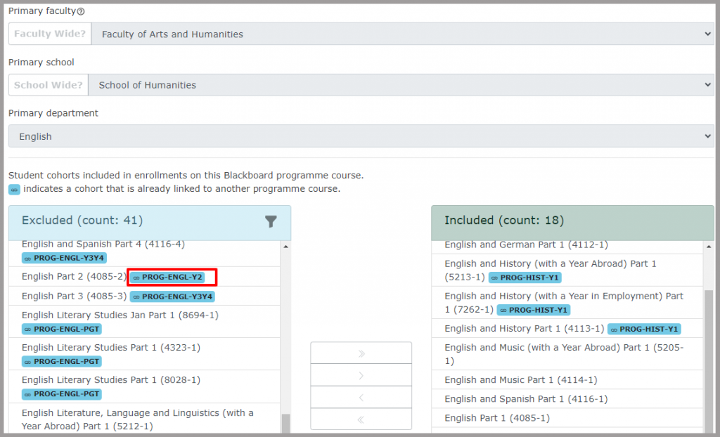 Blackboard – Prepare Programme courses for 2023-24 – eLearning Support ...