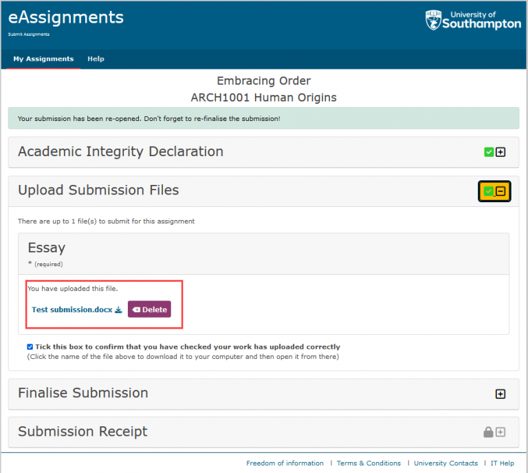 eAssignments: How to submit to or view upcoming assignments – eLearning ...