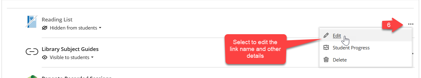 Blackboard Ultra – Adding a Talis Reading List to your Ultra Module – eLearning Support and ...