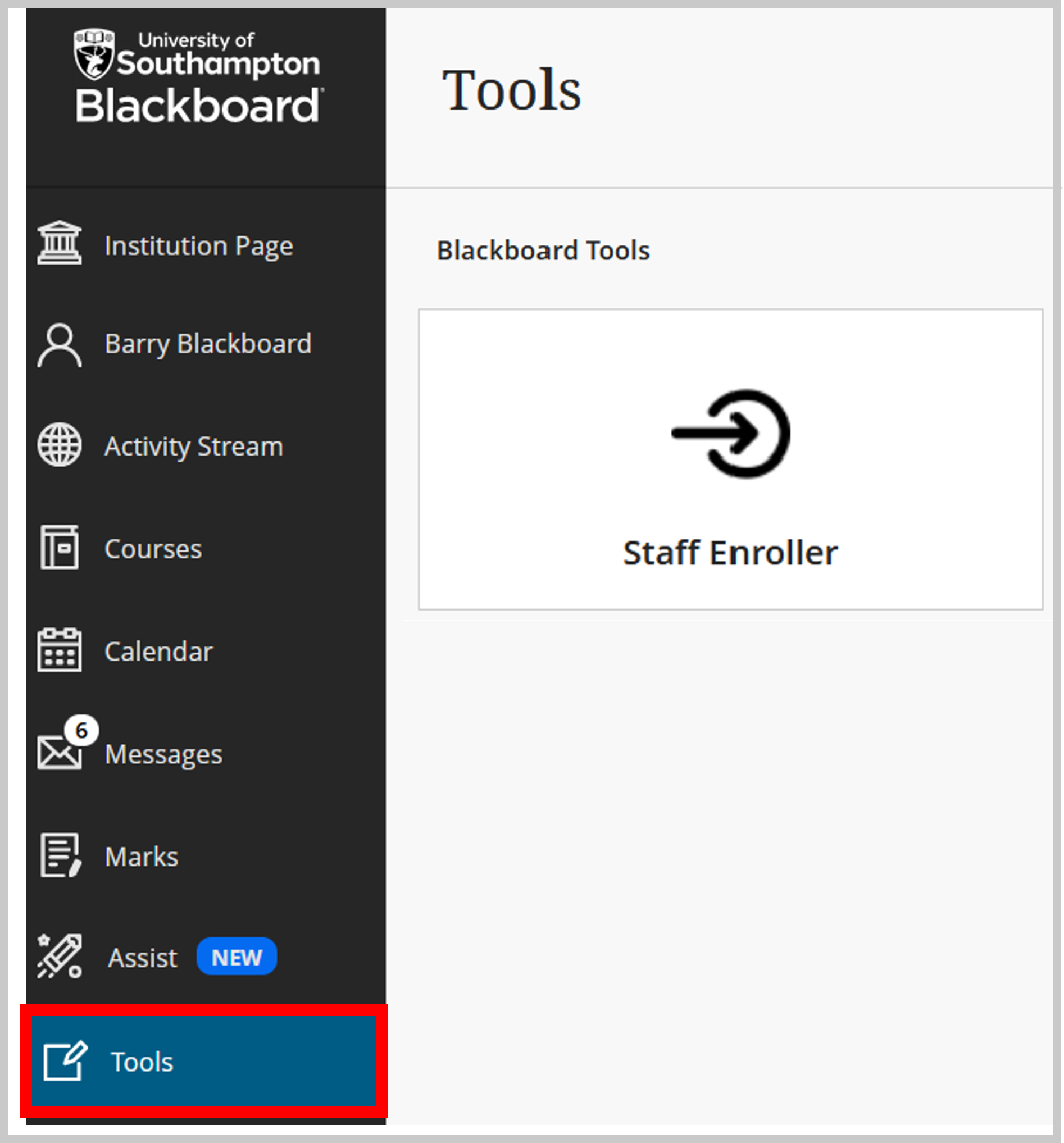 Blackboard tool – Staff Enroller for Programme Leads – eLearning ...